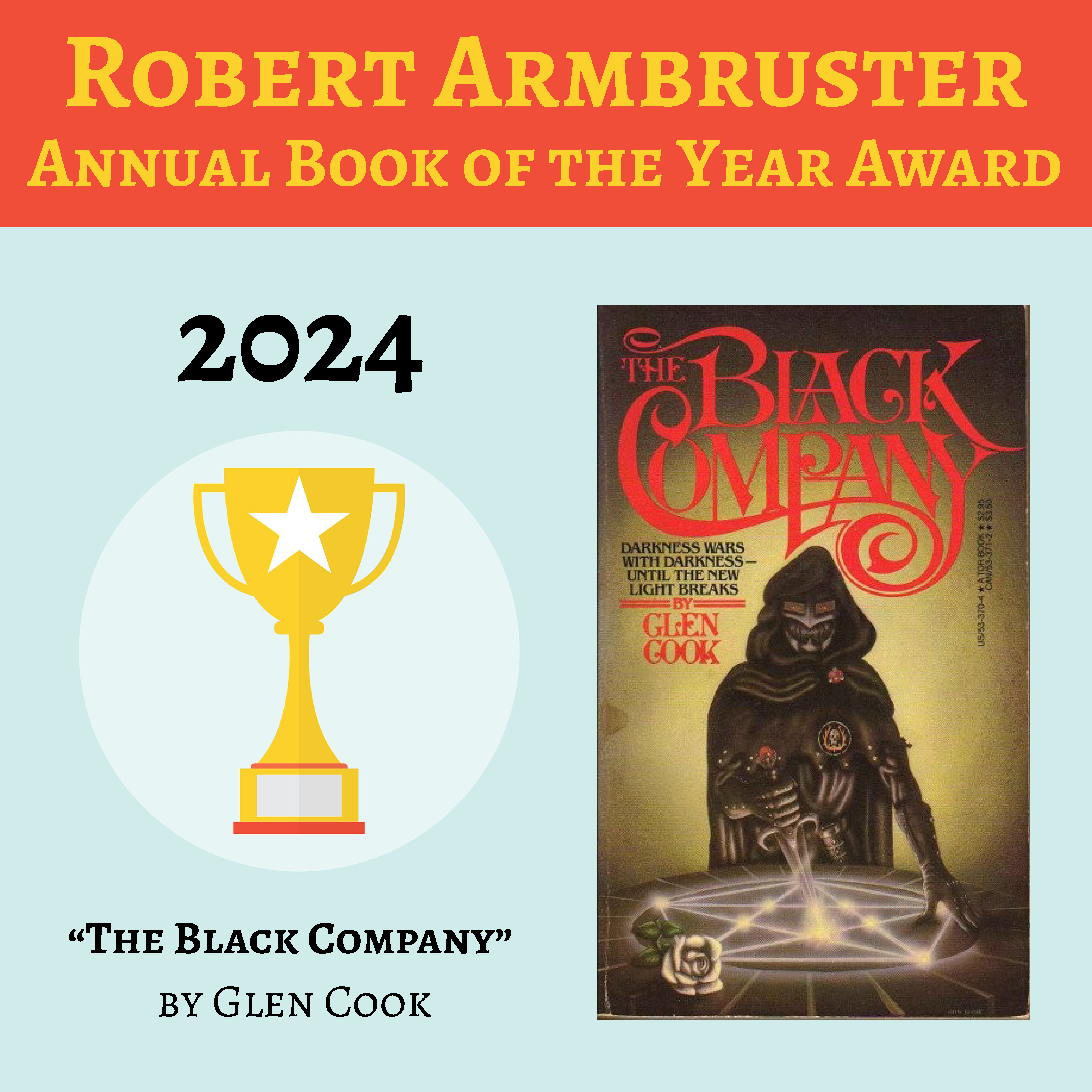 2024 Book of the Year Award: ‘The Black Company’ by Glen Cook – Dicehaven